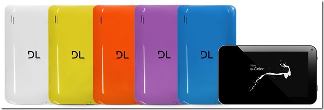 DL lança linha de tablets baratos com cinco opções de cores; conheça