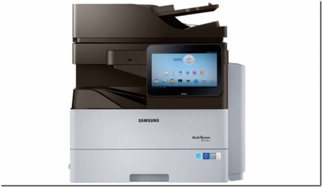 Samsung lança impressora com sistema Android para o mercado corporativo